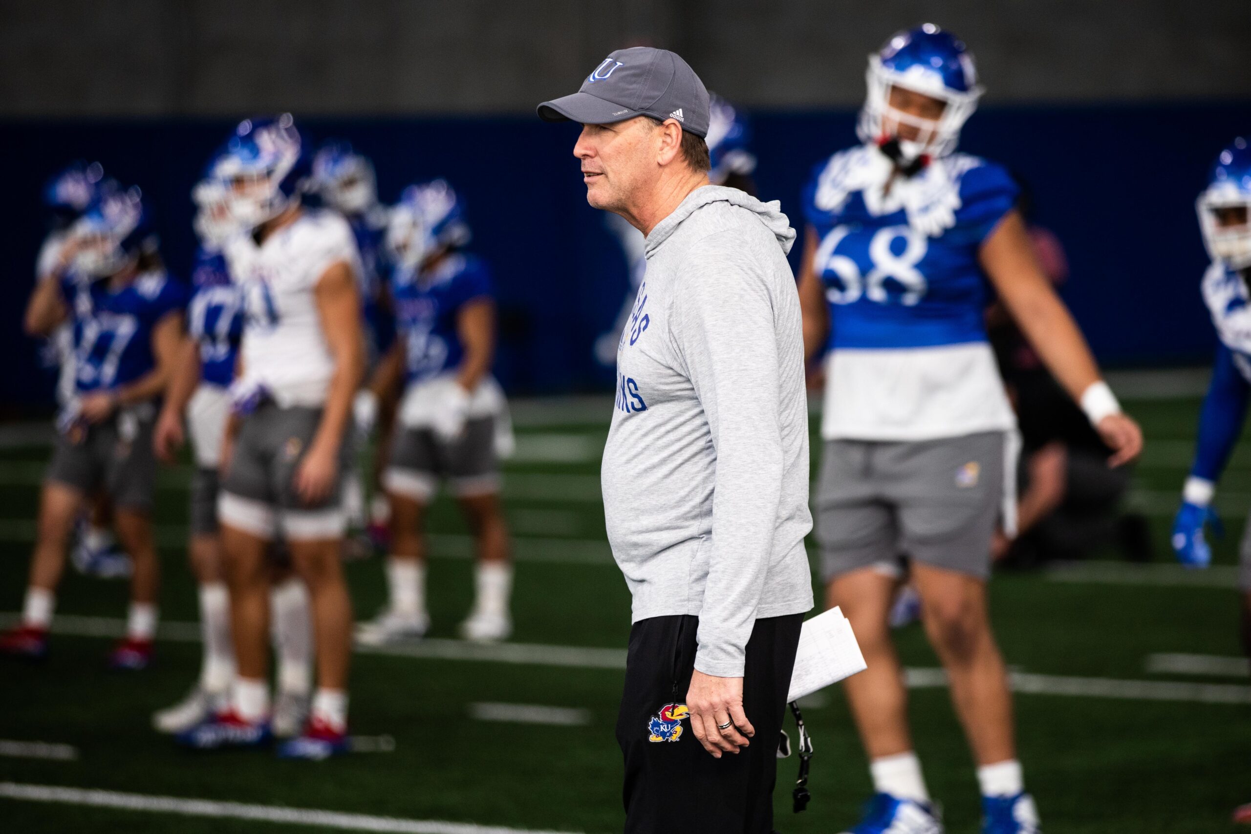 As others look for more wins, Kansas football coach Lance Leipold ...
